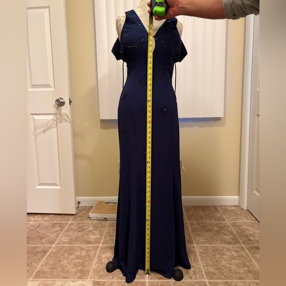 Niki Livas | Dresses | Dark Blue Homecomingprom Gown By Niki Livas ...